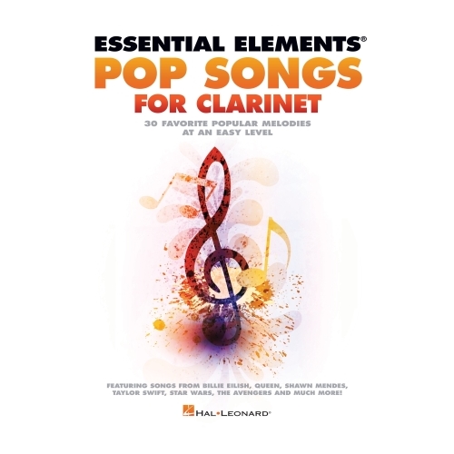 Kline Music - Essential Elements Pop Songs for Clarinet - Easy