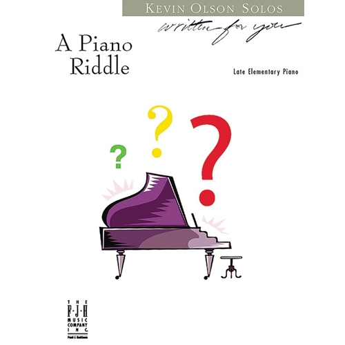 Kline Music - A Piano Riddle - Late Elementary